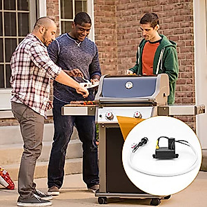 Hisencn 7642 Grill Igniter for Weber Spirit 210 & Spirit 310 Gas Grill Models with Up Front Controls (Model Years 2013 and Newer)