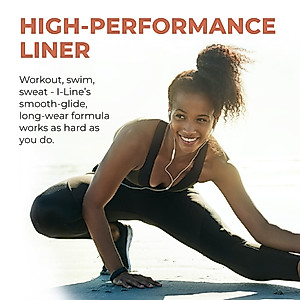 Storm Gray Waterproof, All Day Eyeliner | I-LINE Makeup by BFR | Creamy, Cruelty and Paraben Free | Ideal Gel Formula for Flawless Precision and Blending Application