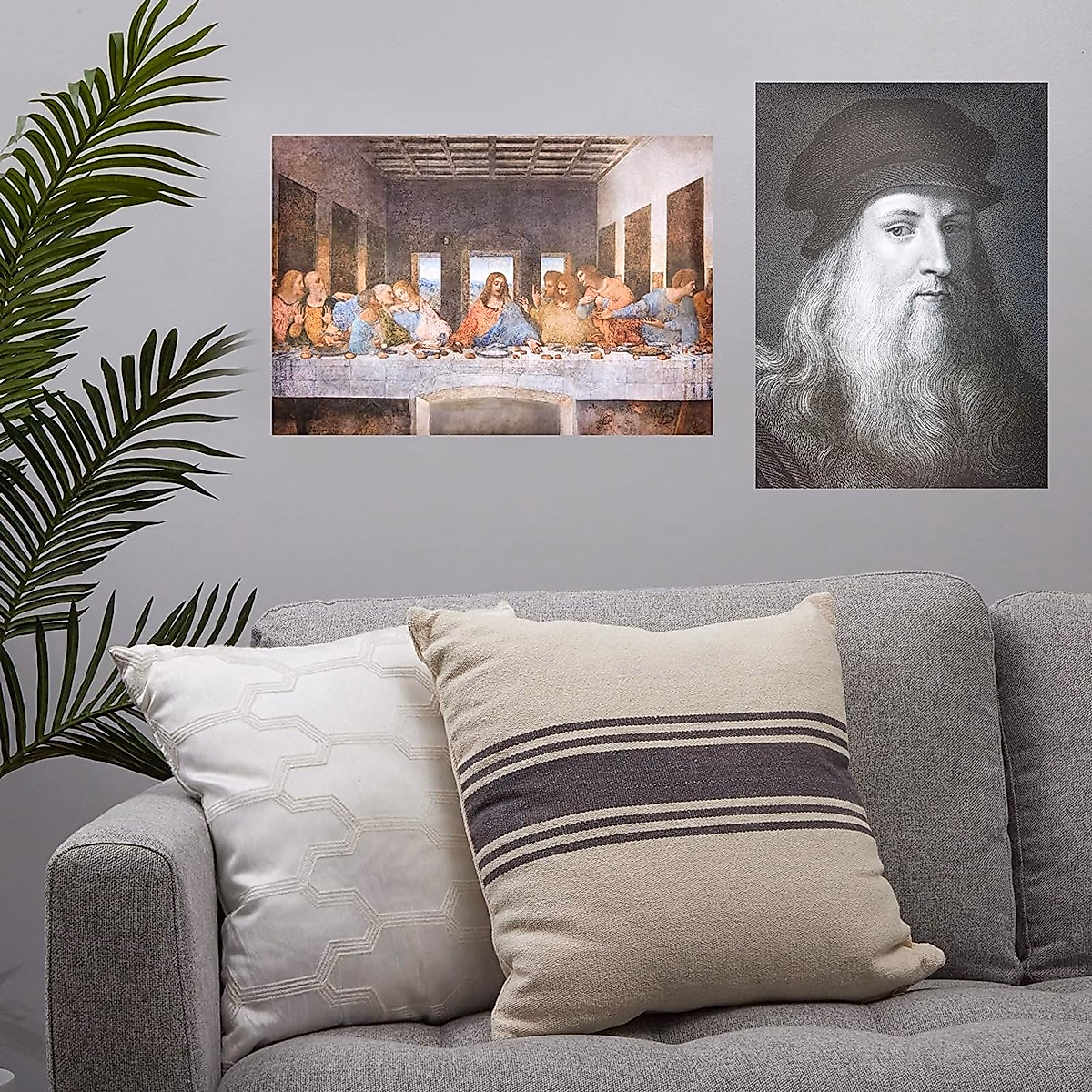 The Gifted Stationery Leonardo da Vinci Posters for Decorations (13 x 19 in, 20 Pack)