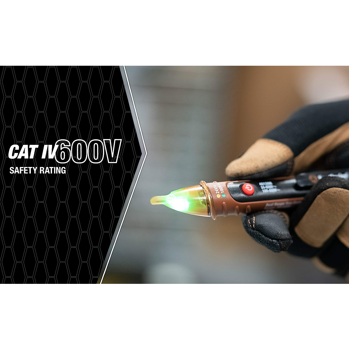 Southwire Tools & Equipment Tester, NCVT Dual 40126N, One Size, Green,Red