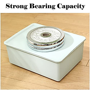8 Pcs Cute Mini Self-Adhesive Castors Plastic Mini Swivel Castors Slide Box Moving Carton Accessories for Storage Boxes Carton Boxes Small Furniture