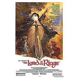 POSTER STOP ONLINE The Lord of The Rings - Movie Poster 1978 Animated (Size 27" x 40")
