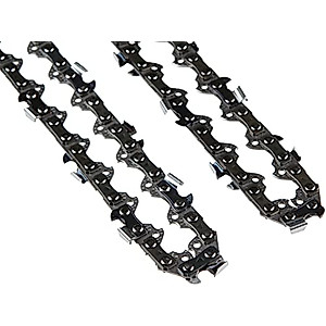 2PC 10-Inch Replacement Chain for Black & Decker LCS1020 20V Max Lithium Ion Chainsaw
