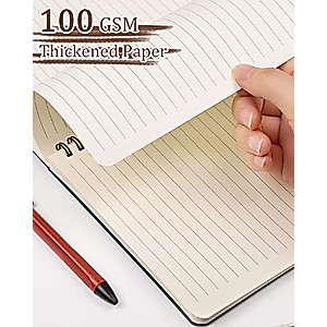 Spiral Notebooks A5 Lined 10Pcs College Ruled Journals Bulk-5 Colors Cover, 120 Pages/60 Sheets, 8.3 "x 5.8", for Students Office Business Subject Diary Ruled Book