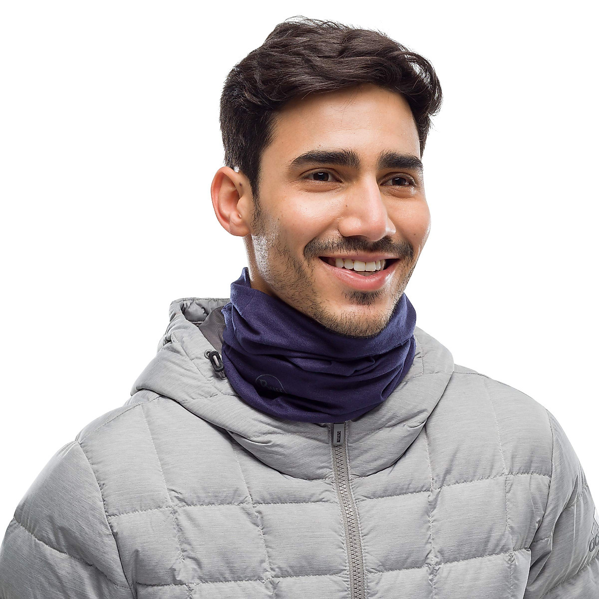 BUFF Original EcoStretch Neck Gaiter, UPF 50 Sun Protection, Breathable, Versatile, Quick Dry Face Mask, Night Blue, Adult Size