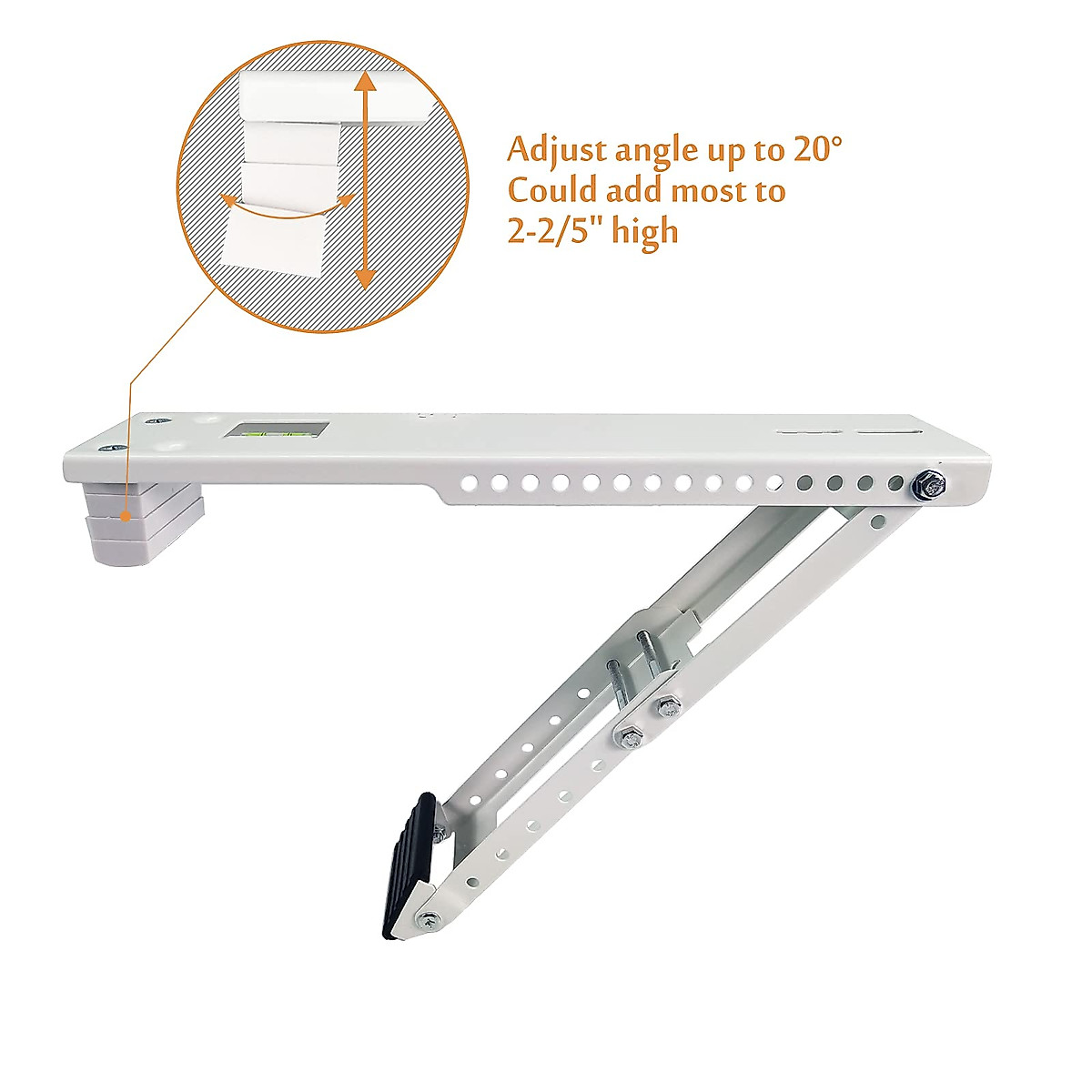 Foozet AC Window Air Conditioner Support Bracket Light Duty, Up to 85 lbs