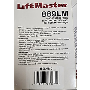 (Ship from USA) LiftMaster 888LM Security+ 2.0 MyQ Wall Control Garage Door Opener