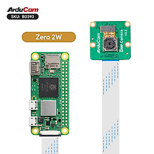 Arducam for Raspberry Pi Camera, 8MP IMX219 Auto Focus Camera Module with Motorized Lens, Software Precise Manual Focus for Raspberry Pi 5/4B/3B+, Zero, Zero 2w