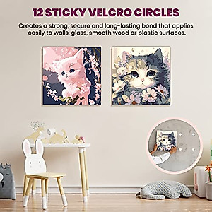 VINDIJA Framed Paint by Number for Adults Beginners - Cat Adult Paint by Number Kits on Canvas, 2 Pack Animals Paint by Numbers, DIY Oil Painting Acrylic Paints for Home Wall Decor Gift, 8x8in