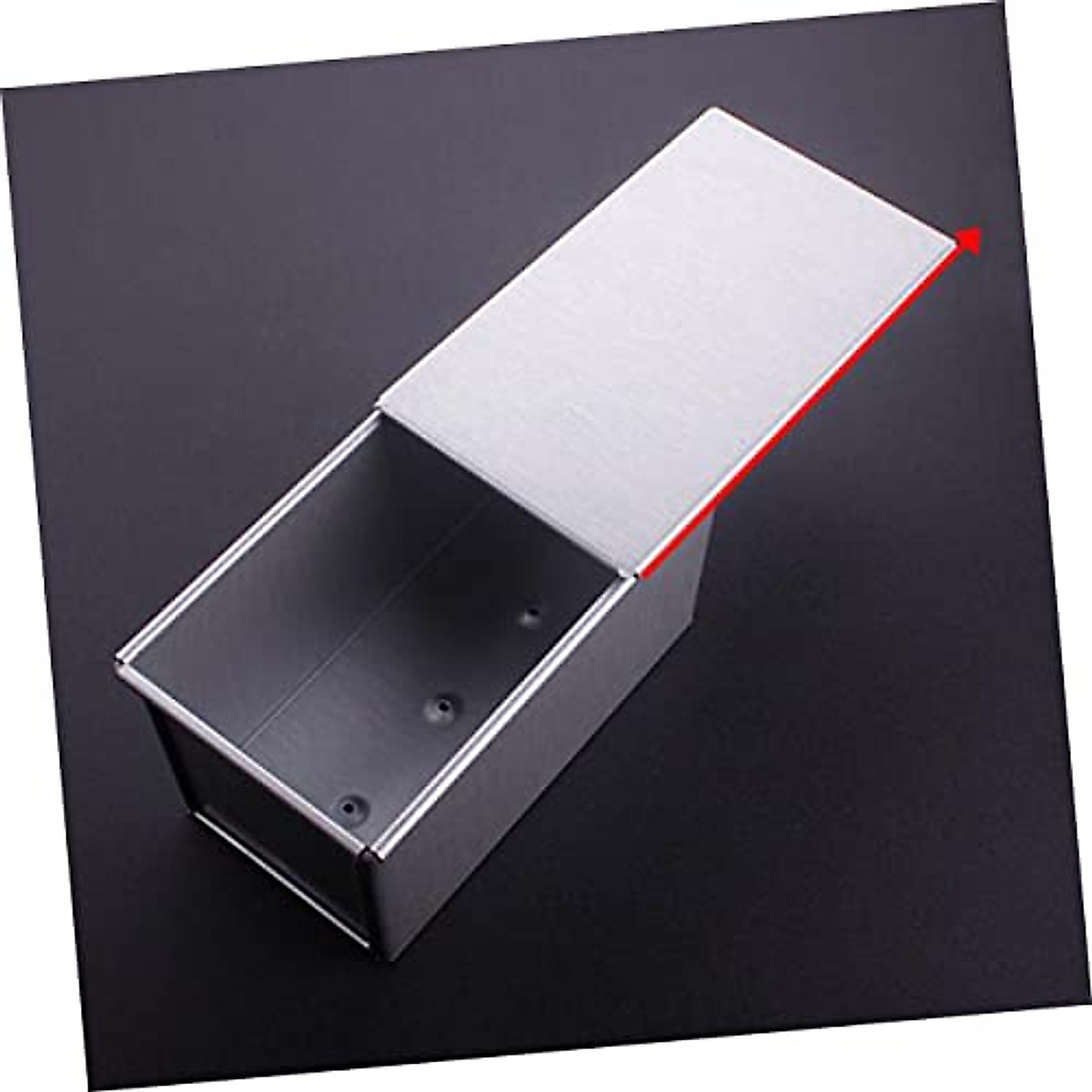 UPKOCH 1pc Mini Pan Aluminum Loaf Pans Mini Toast Bread Loaf Tin Toast with Cover Broiler Pan for Oven Kitchen Supplies Baking Tray Household Baking Plate Mold Baking Mold Bakeware Pie