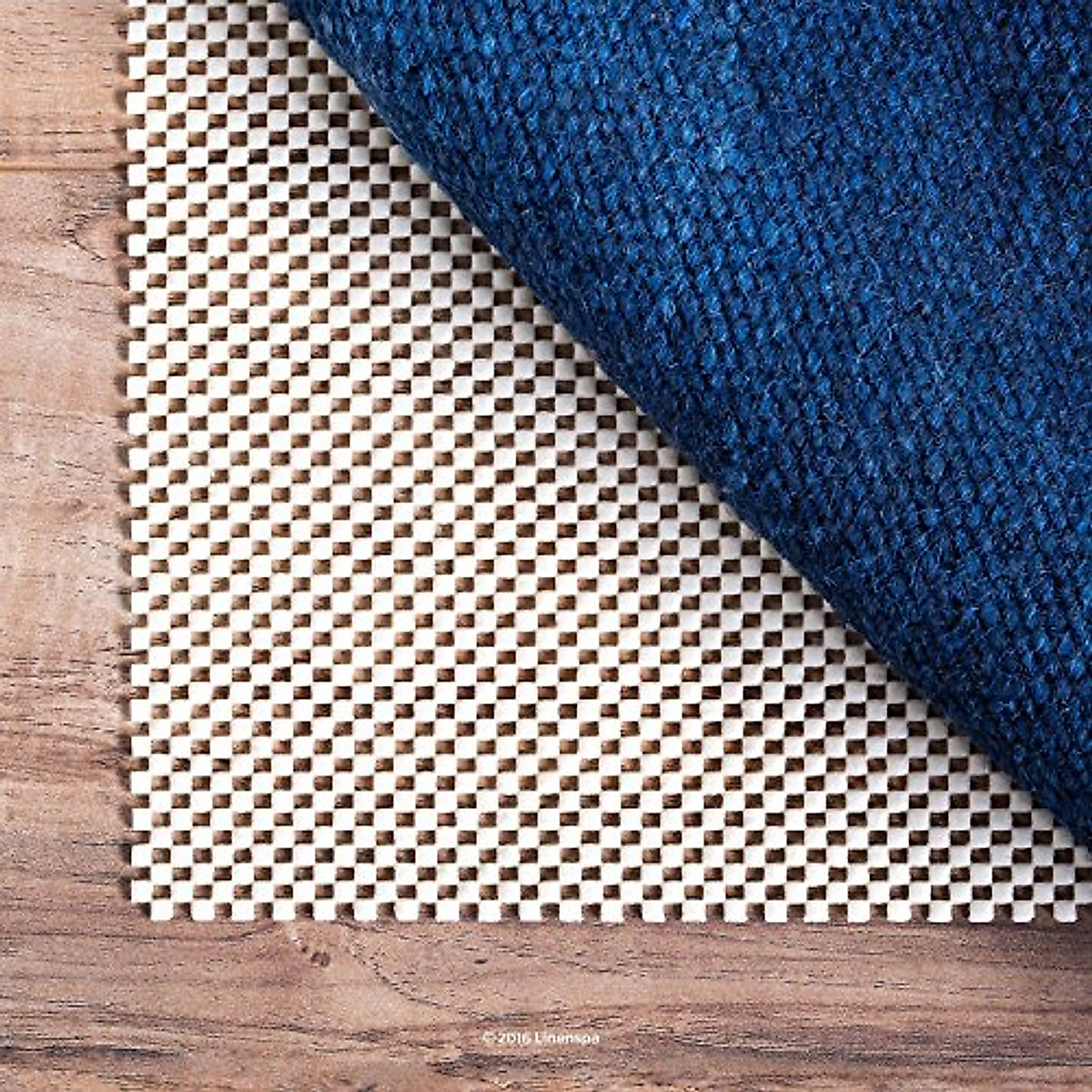 Linenspa Ultra Grip Non Slip Rug Pad - Heavy Duty Area Rug Gripper for Any Floor Surface - 5 x 8 Feet