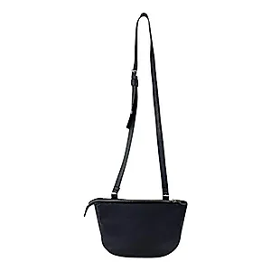 Santa Playa, Purse Handmade from Vegan Cactus Leather - Durable, All Natural, Eco-Friendly Material - Trendy Crossbody, Fashion Handbag, Stylish Shoulder Bag for Everyday Use or Travel - Carbon Cactus