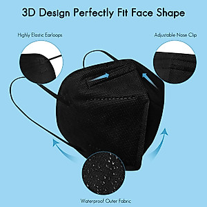 Ataraxia KN95 Face Mask Black