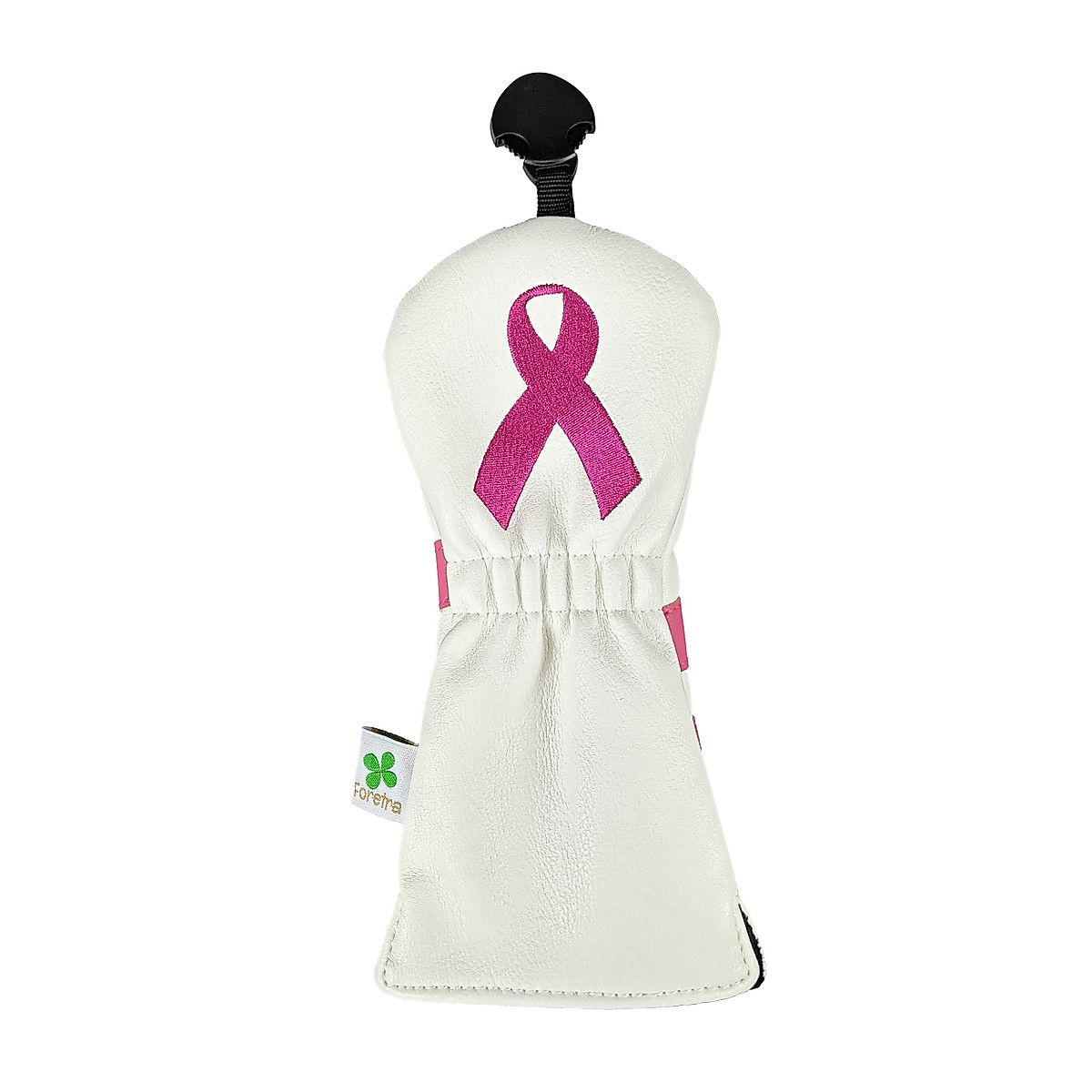 Foretra - Limited Edition F U Cancer Hybrid Headcover - Tour Quality Golf Club Cover - Style and Customize Your Golf Bag