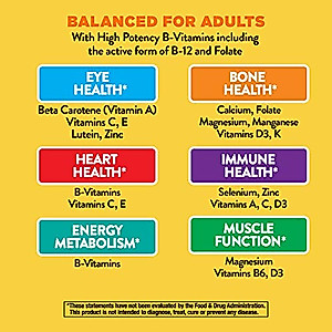 Nature's Way Alive! Adult Multivitamin, Ultra Potency Vitamin B to Support Daily Energy Metabolism*, 60 Tablets