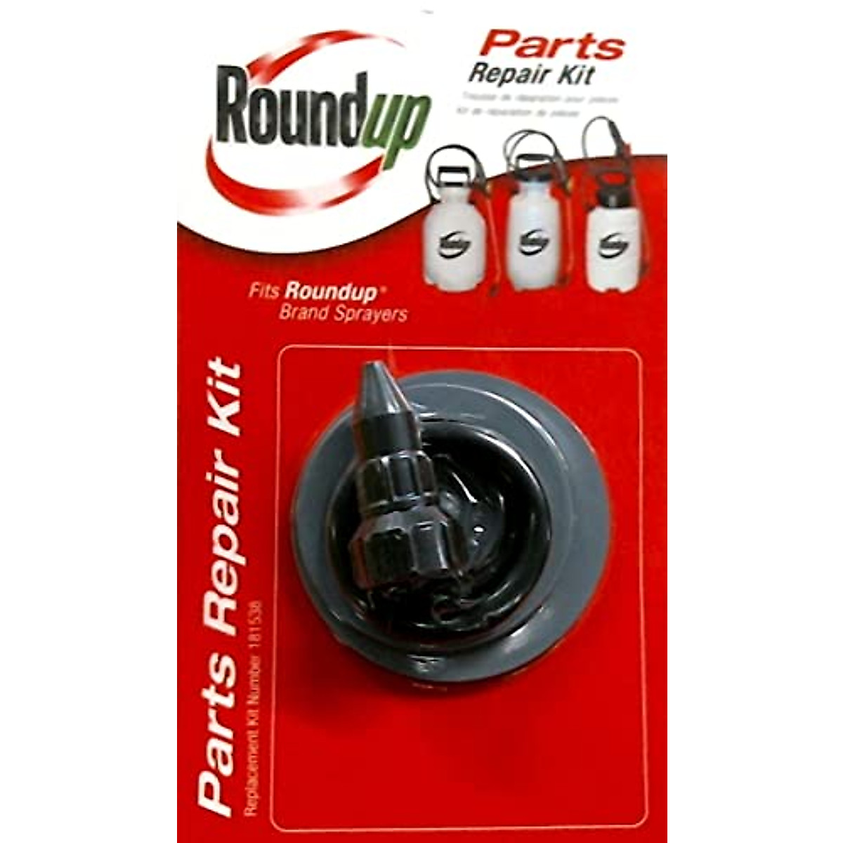 Roundup 181538 Lawn and Garden Sprayer Repair Kit with O-Rings, Gaskets, and Nozzle