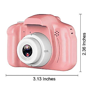 Banaza Kids Camera with Case – Camera for Kids with 32GB SD Card and Case Included | Kids Digital Camera | Best Birthday Gift for 3-6 Year Old | Toddler Video Recorder with 1080P HD 2 Inch LCD (Pink)