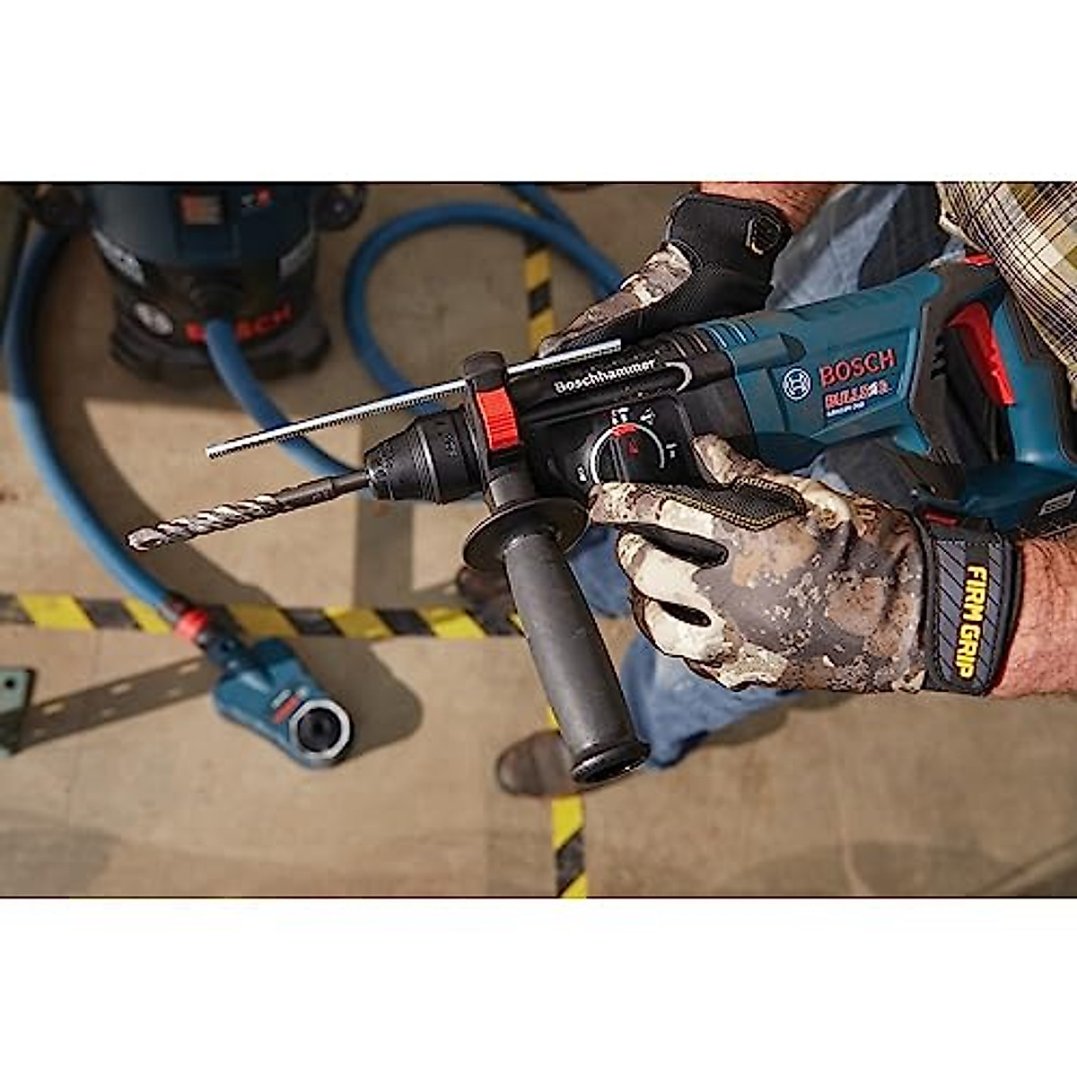 BOSCH GBH18V-26DN 18V EC Brushless SDS-plus Bulldog 1 In. Rotary Hammer (Bare Tool)