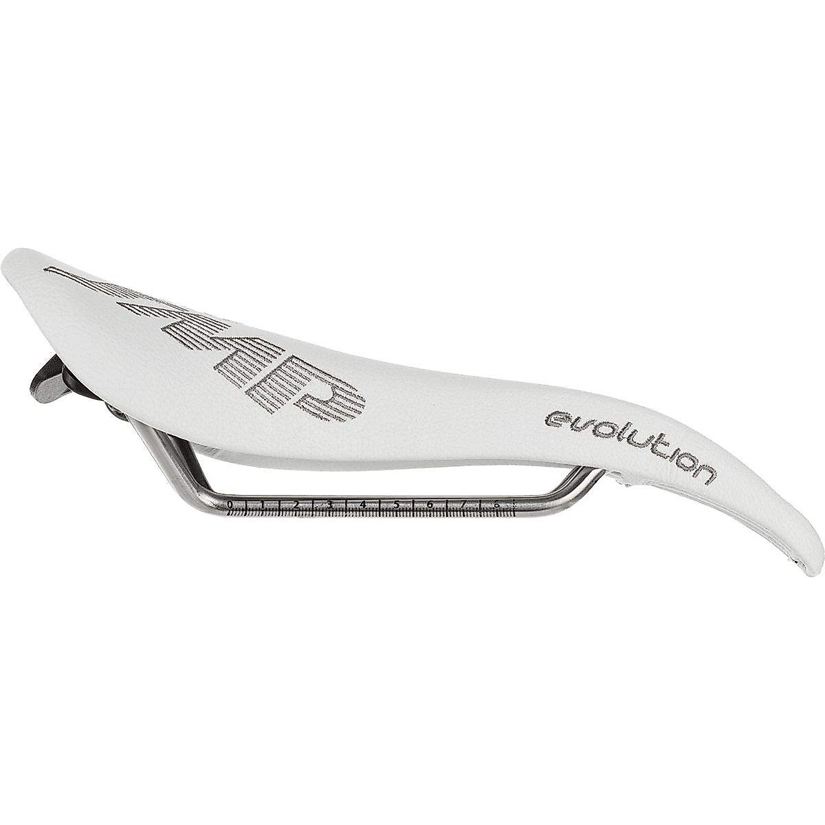 Selle Smp Evolution Saddle White, 129Mm