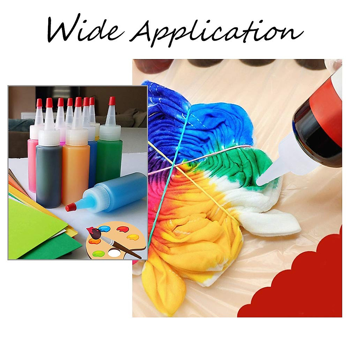 PH PandaHall 50 Pack 24/410 Squeeze Bottle Caps Red-Tip Caps Yorker Dispensing Cap with Red Seal Replacement Caps Twist Top Caps for Fragrance Oil Bottles Glue Bottles, Neck Diameter: 26mm