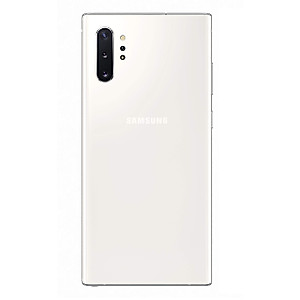 Samsung Galaxy Note 10+ Plus 4G Dual-SIM SM-N975F/DS 256GB (GSM Only, No CDMA) Factory Unlocked 4G/LTE Smartphone - International Version (Aura White) (Renewed)