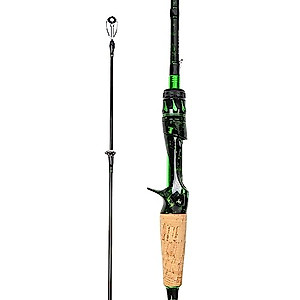 YKLP Fishing Rod and Baitcasting Reel Combos, Baitcaster Fishing Reels with 18+1BB Stainless Steel Ball Bearings,Magnetic Braking System for Fishing Saltwater Freshwater