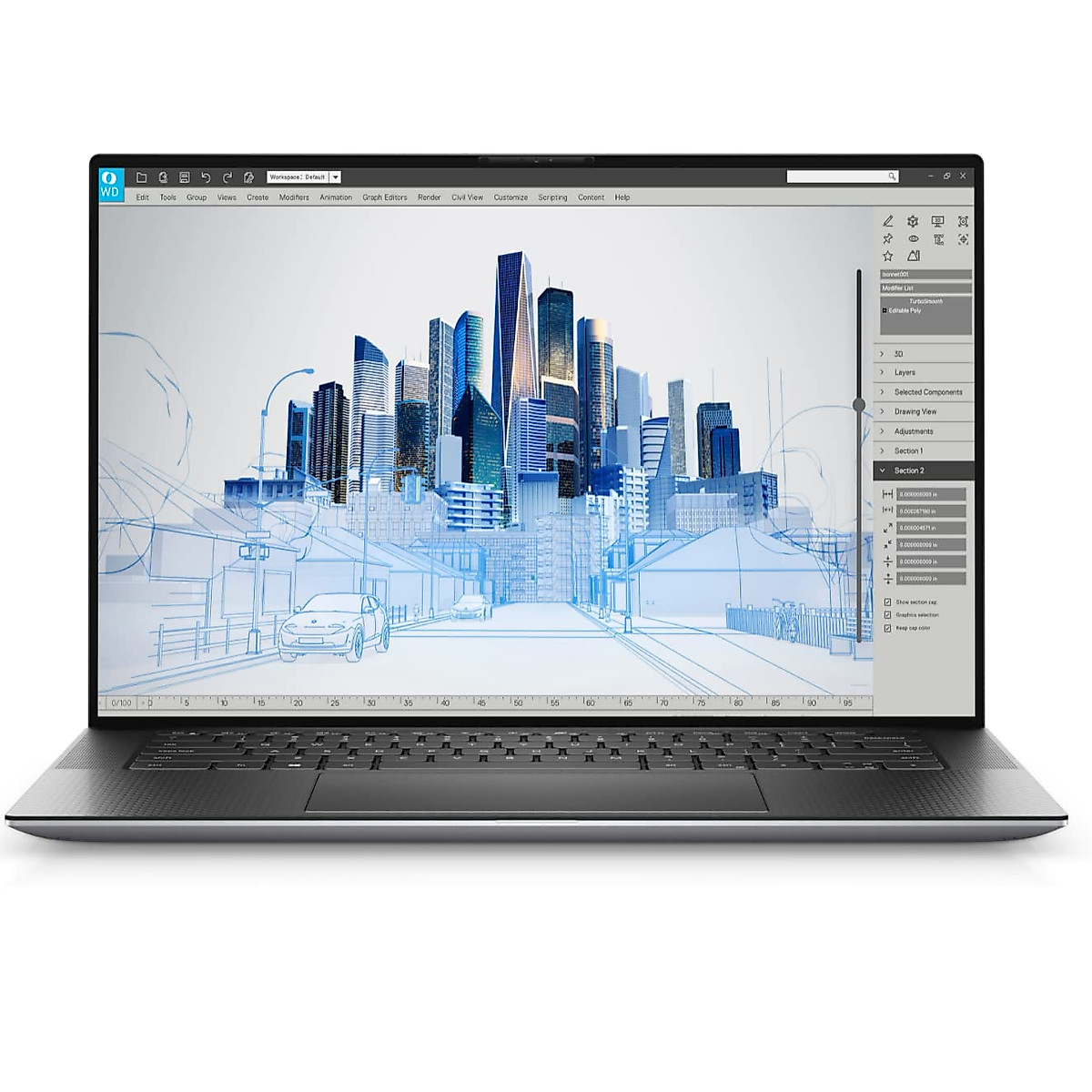 Dell Precision 5560 (Latest Model) 15.6" Core I7-11800H (8-CORE) 512GB PCIe SSD 16GB RAM FHD+ (1920x1200) 500 Nit NVIDIA T1200 4GB Win 10 Pro (Renewed)