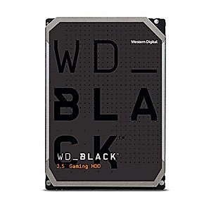WD_BLACK Western Digital 10TB WD Black Performance Internal Hard Drive HDD - 7200 RPM, SATA 6 Gb/s, 256 MB Cache, 3.5" - WD101FZBX