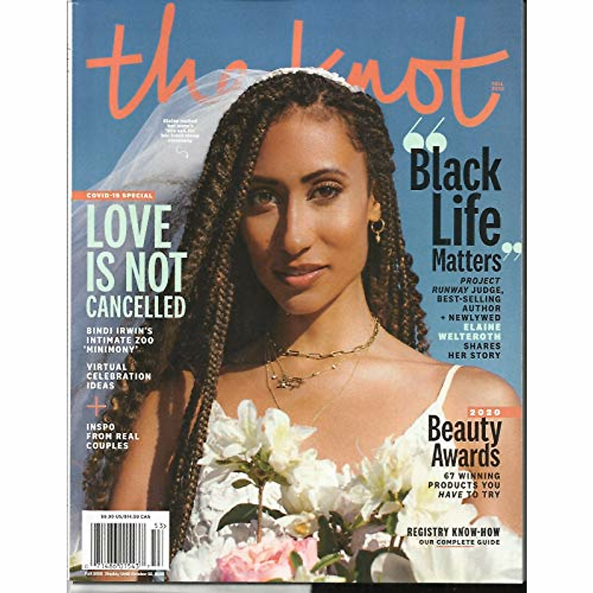 THE KNOT WEDDING MAGAZINE LOVE IS NOT CANCELLED * BLACK LIFE MATTERS FALL, 2020
