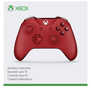 Xbox Wireless Controller - Red (Renewed)