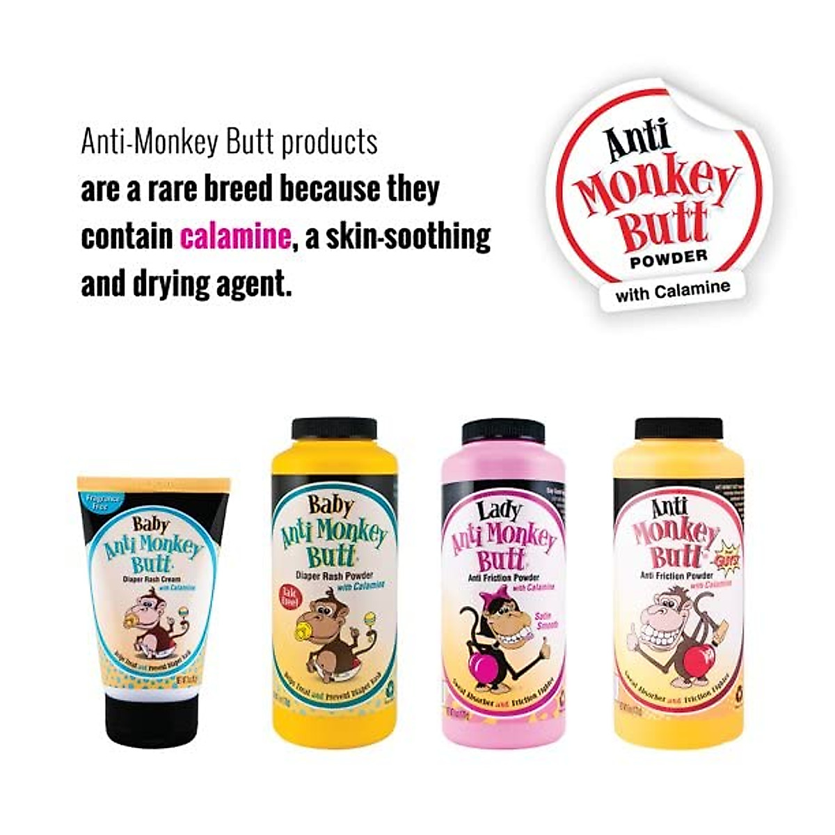 Lady Anti-Monkey Butt Powder with Cornstartch [Health and Beauty] [Misc.]