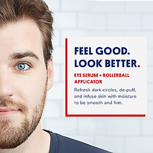 Huron Eye Stick - Under Eye Roller for Puffy Eyes, Dark Circles, & Fine Lines - Refreshes, Energizes, & Moisturizes on Contact - Fragrance-Free - Vegan, Cruelty-Free, Made in the USA