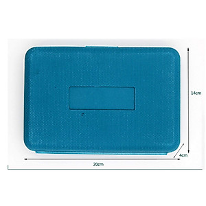 Shiratori 12-Piece Tool Set - General Household Hand Tool Kit with Plastic Toolbox Storage Case (Small)