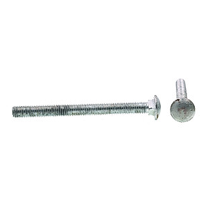 Prime-Line 9064692 Carriage Bolts, 1/2 In.-13 X 6 In., A307 Grade A Hot Dip Galvanized (15 Pack)