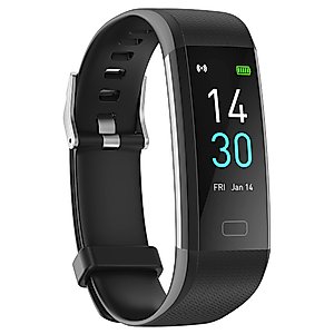 Yihou IP68 Fitness Tracker Waterproof Step Counter Smart Watch Activity Tracker Pedometer Message Reminder Sport Digial Watch for Women Men