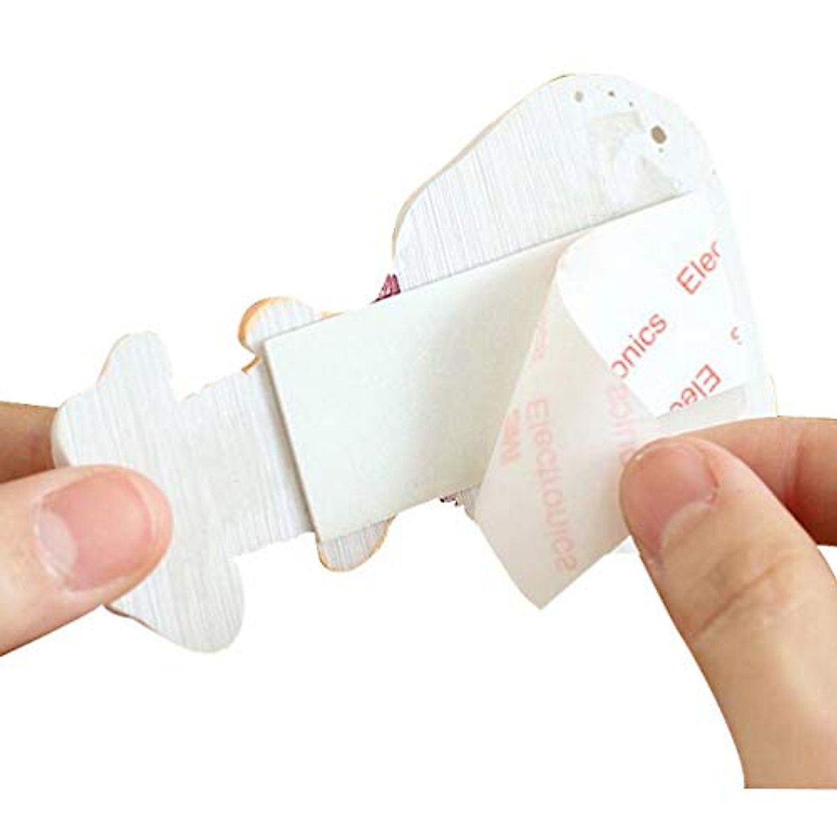 NewFerU Cute Adhesive Resin Fat Chef Utility Wall Hook Rack Hanger Sticky Cable Plug Holder Art Décor Storage Organizer Set for Coat Clothes,Towel,Wreath,Key,Garage,Kitchen,Bathroom,Kids Room (H+F)