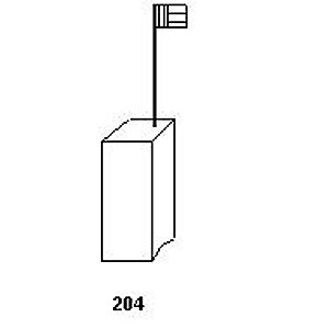 Buildalot Specialty Carbon Brushes 0962_Impex_Brickwork slot millers for Impex Brickwork slot millers Powertools - With Cable and Connector - Replaces 618690