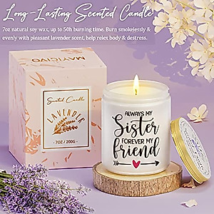 Sisters Gifts from Sister Mothers Day Gifts for Sister from Brother, Best Friend Birthday Gifts for Sister in Law Soul Sister, Friend Gifts for Women Birthday Gift Basket for Sister with Wine Tumbler