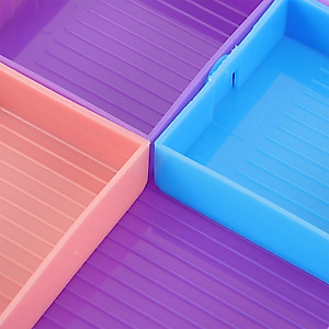 1 Set Capacity Art Bead Storage Trays Art Accessories Bead Sorting Organizer Container Crafts