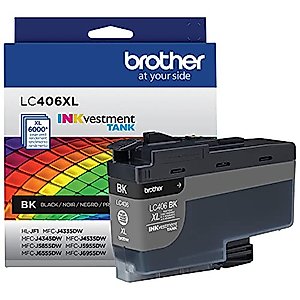 Brother LC406XLBK High Yield Black Ink Cartridge