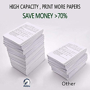 Aoou LC3019XXL Ink Cartridges Compatible for Brother LC3019 XXL Ink, Work with Brother MFC-J6930DW, MFC-J5330DW, MFC-J5335DW, MFC-J6530DW, MFC-J6730DW Printe (2 Black, 1 Cyan, 1 Magenta, 1 Yellow)