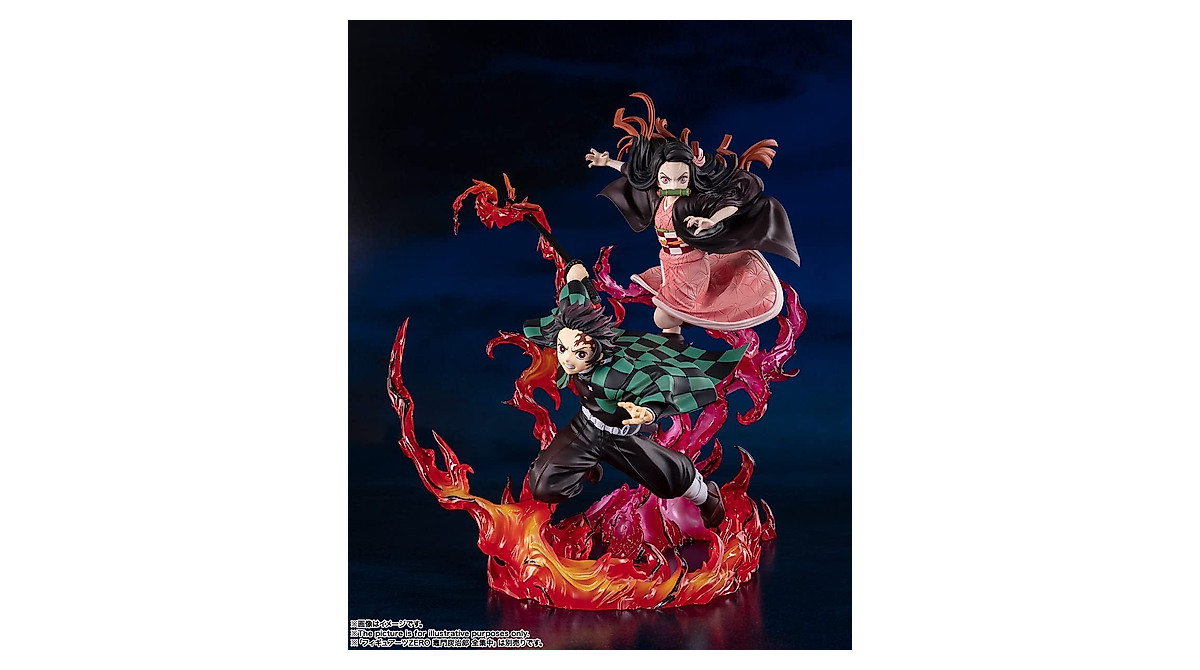 Nezuko Kamado Blood Demon Art Collectible Statue from Demon Slayer Toys