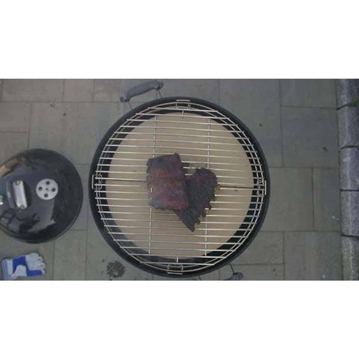 Kettle Zone Cooking System for 22 Inch Weber Kettle Grills - Turn your grill into a smoker, oven, and more