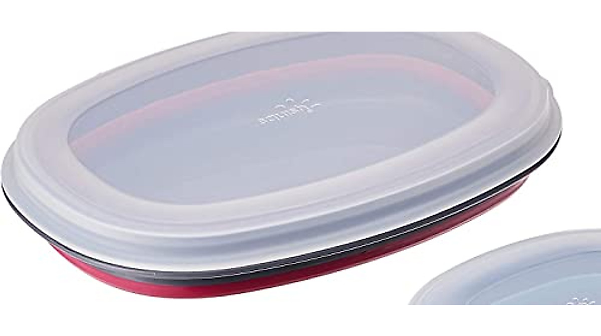 Squish Collapsible Storage Set - Space-Saving Food Containers