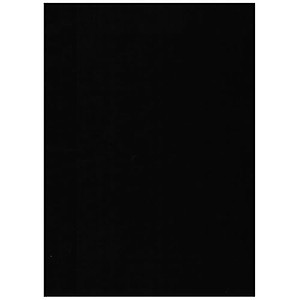 Pemberly Row 7" Full Size Futon Mattress Replacement, Suede Fabric Sleeper Sofa Bed Mattress, Cotton and Foam Construction, Black-Frame Not Included