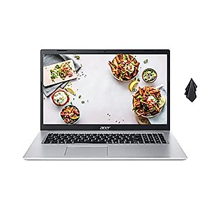 2022 Newest Acer Aspire 5 Slim Laptop, 17.3" HD+ IPS Display, Intel Core i3-1115G4 Processor (up tp 4.10 GHz), Bluetooth, Webcam, Windows 11 Home (16GB RAM | 1TB SSD)