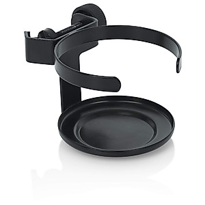 Gator Frameworks Microphone Stand Drink Holder Holds Beverage, Single Cup Clamp (GFW-SINGLECUP)