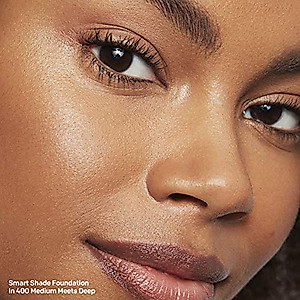 Skintone Matching Foundation by Almay, Smart Shade Face Makeup, Hypoallergenic, Oil Free, Fragrance Free, Dermatologist Tested with SPF 15, Light, Medium Mine, 1 Oz