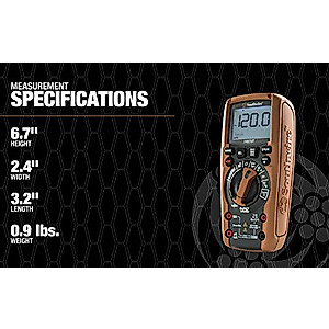 Southwire MULTIMETER, AUTO TECHPRO 14070T