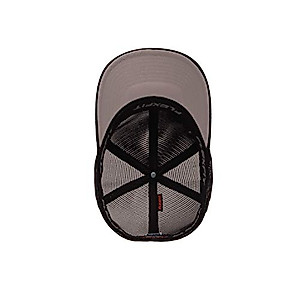 Flexfit Men's 360 Omnimesh Cap, Black, XX-Large